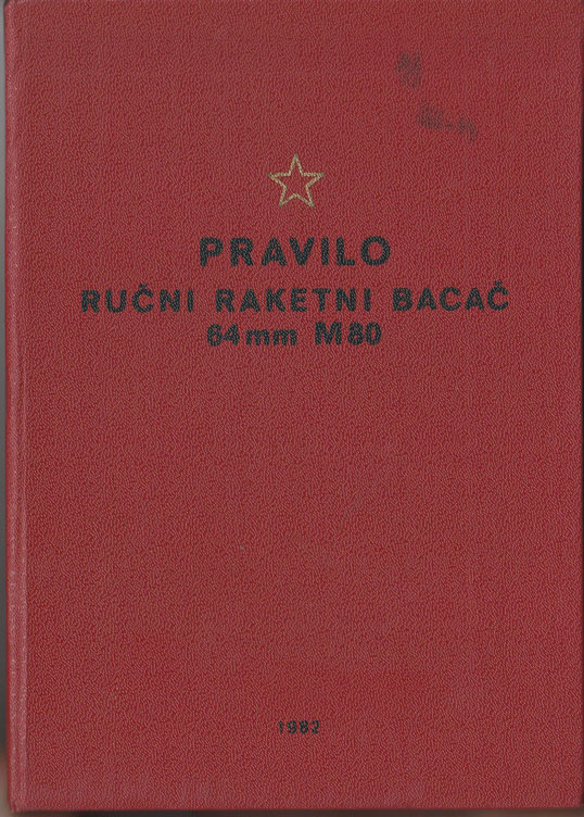 PRAVILO Ručni raketni bacač 64mm M 80 Zolja