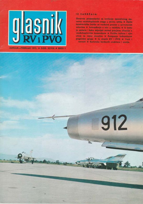 GLASNIK RV i PVO 1972 Br 1