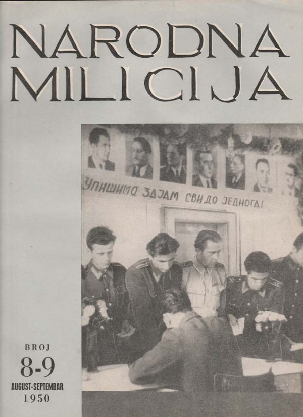 NARODNA MILICIJA 1950 br.8-9