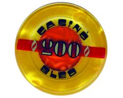 C55540 - Play poker chip 20. CASINO BLED