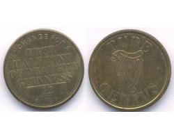 C59080 - IRELAND. A DRAUGHT GUINNESS token for 1/2 PINT