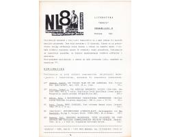 L11240 - Prodajna lista Numizmatičke literature broj 8
