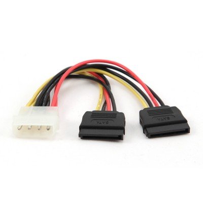 Gembird Molex na 2x Serial ATA naponski kabl | CC-SATA-PSY