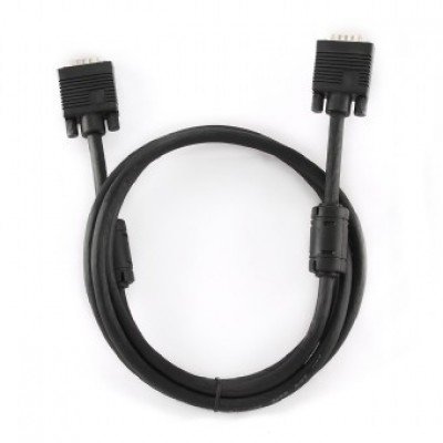 Gembird Premium VGA HD15M/HD15M dual-shielded w/2*ferrite 3m cable, black color | CC-PPVGA-10-B