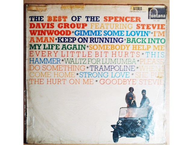 LP SPENCER DAVIS GROUP (1969) Južno-afrički press