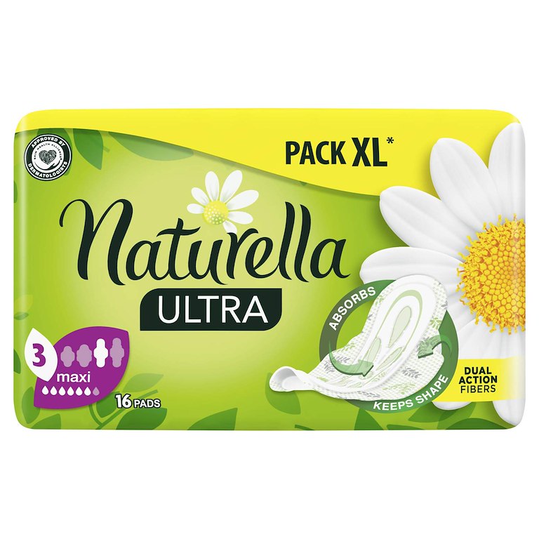 Naturela ultra Camomile maxi 16 komada