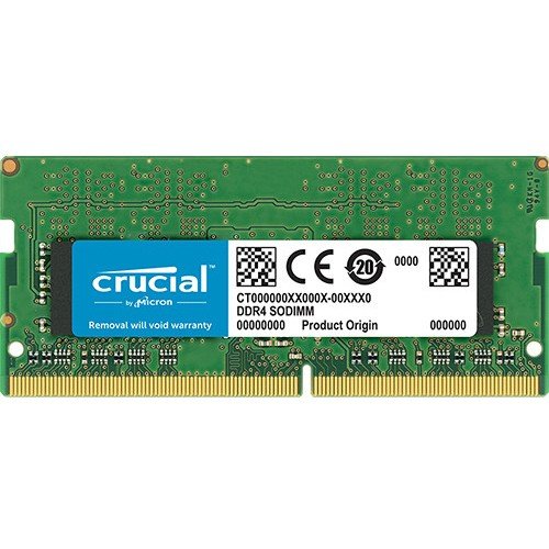 Crucial 4GB DDR4 2666 MT/s (PC4-21300) CL19 260-Pin SODIMM | CT4G4SFS8266