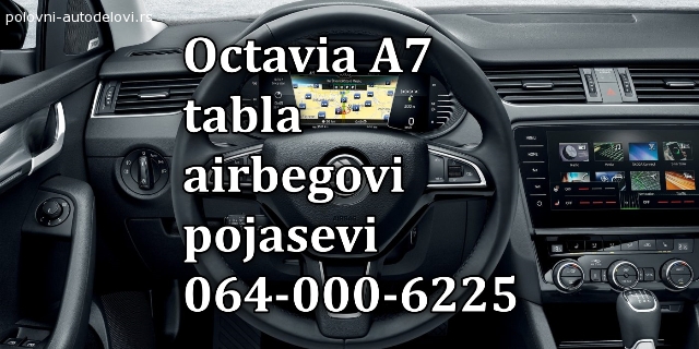 Škoda octavia airbag-pojas-tabla