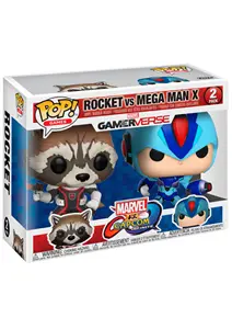 Funko Figura Capcom vs Marvel POP! Vinyl 2-Pack Rocket vs MegamanX (035179)