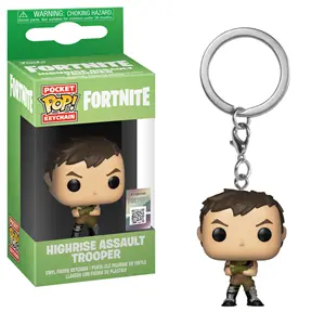 Funko Figura Fortnite POP! Keychain - Highrise Assault Trooper (035168)