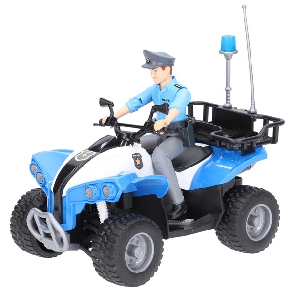 Motor Bruder Quad policajski sa policajcem 630102