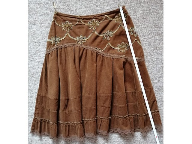 ORSAY nova prelepa braon suknja