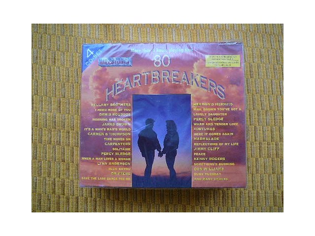 80 Heartbreakers 4 cd-set