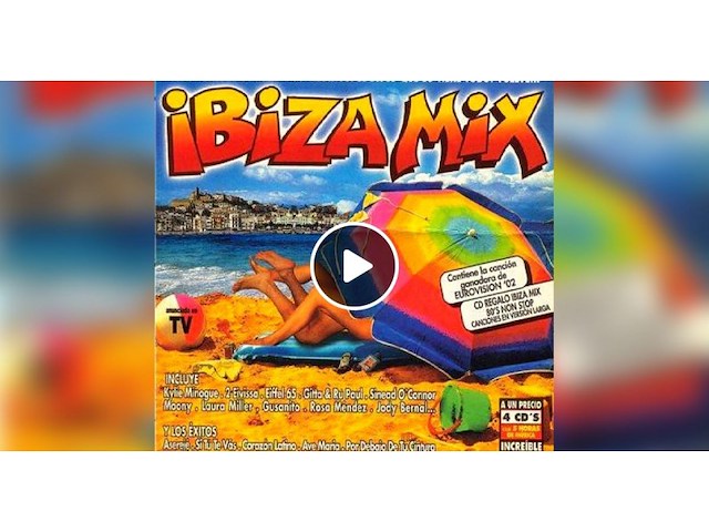 IBIZA MIX VUELVE EL N 1 DE TODOS VERANOS 4CD