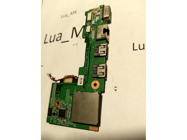 Casper MiniBook M1100 USB VGA LAN konektor
