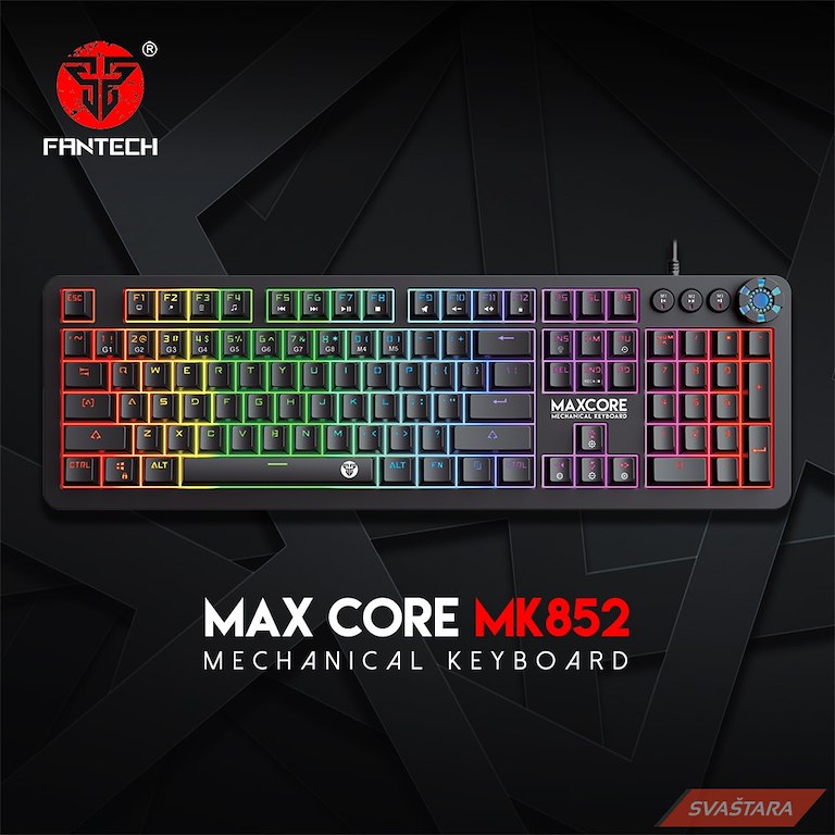 Tastatura Gaming Fantech MK852 Max Core RGB