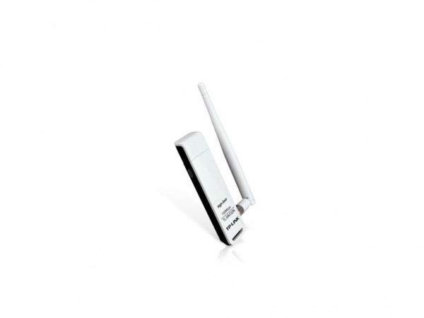 TP-LINK Wi-Fi USB Adapter 150Mbps High Gain, USB 2.0, 1x eksterna antena' ( 'TL-WN722N' )