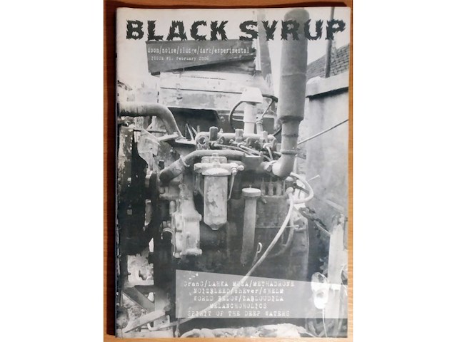 fanzin BLACK SYRUP br. 1 (2006) srpski doom zine na eng