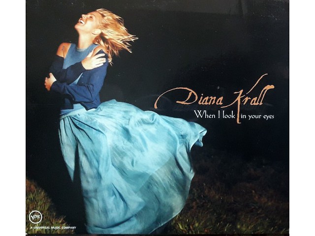 CD: DIANA KRALL - WHEN I LOOK IN YOUR EYES (UK PRESS)