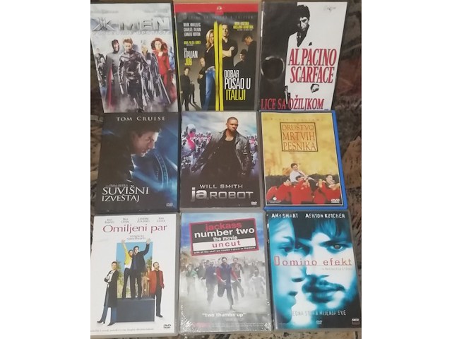 DVD KOLEKCIJA FILMOVA (ORIGINALI)