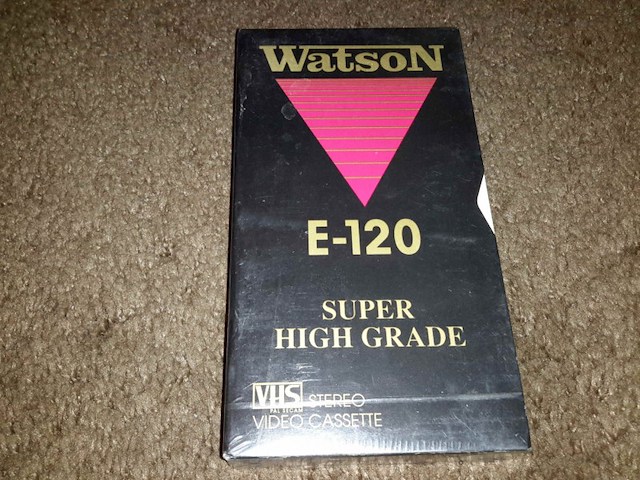 Watson E-120 VHS kaseta , U CELOFANU