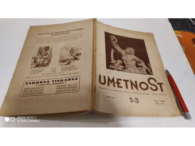 UMETNOST 1 - 3 / 1941 -1942