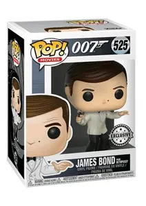 Funko Figura James Bond POP! Vynil - Roger Moore (White Tux) (Exc) (CC) (036904)