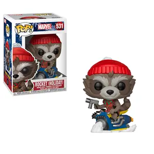 Funko Figura Marvel Holiday POP! Vynil - Rocket (036137)