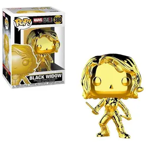 Funko Figura Marvel POP! Vinyl Black Widow (Chrome) (035349)