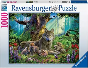 Ravensburger Ravensburger puzzle (slagalice) - Vukovi u sumi (RA15987)