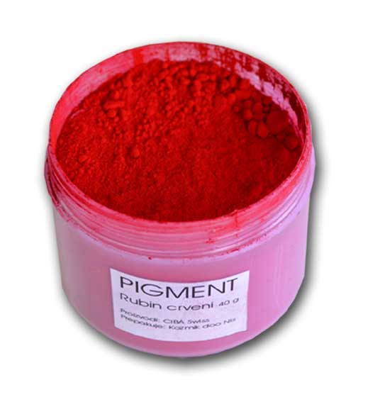 Pigment Rubin Crveni 40g