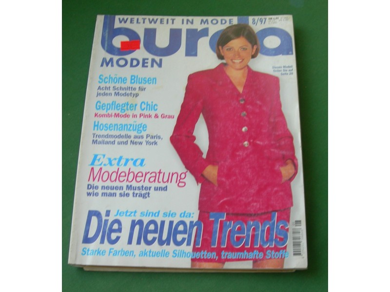 Burda, avgust 1997., Nemački