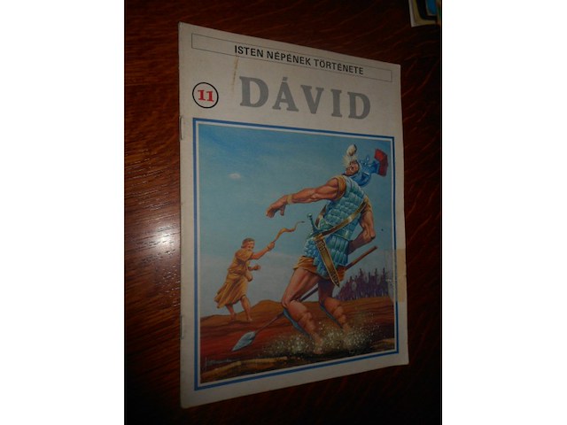 biblija u stripu 11 david    na mađarskom