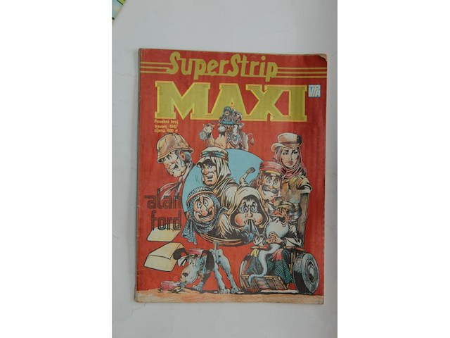 Super Strip Maxi - posebni broj - travanj 1987