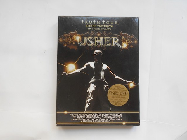 Usher Truth tour  3 DVD, live from Atlanta