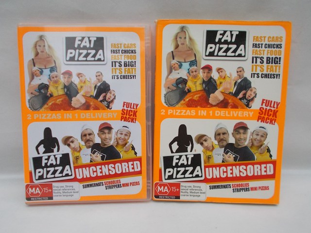 Fat PIZZA uncenzored   DVD film