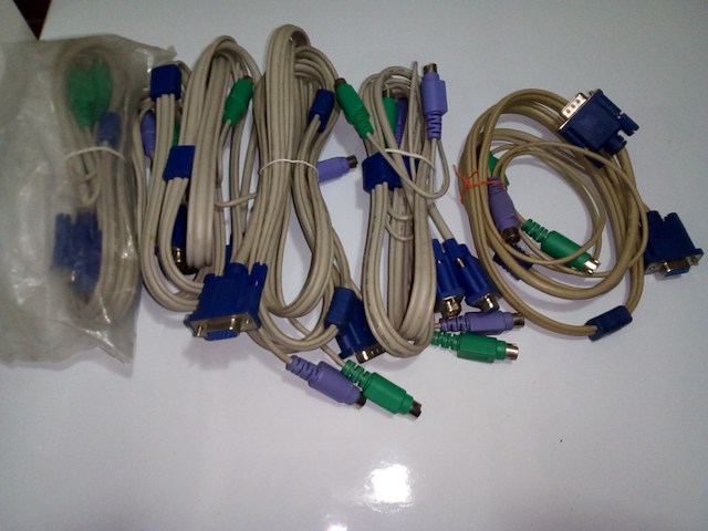 KVM Kabel za KVM Svič PS2 VGA m/ž