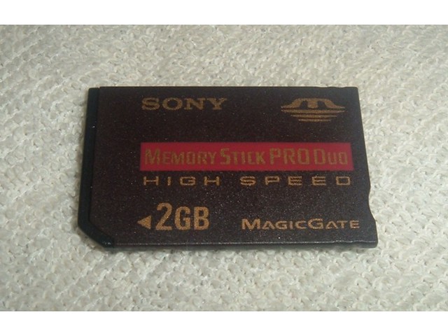 Sony Memory Stick Pro Duo 2 GB High Speed