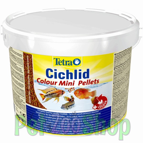 Tetra Cichlid Colour Mini hrana za ribice 10l