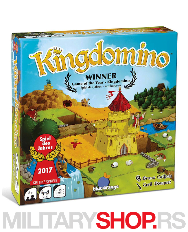 Društvena igra Kingdomino na srpskom