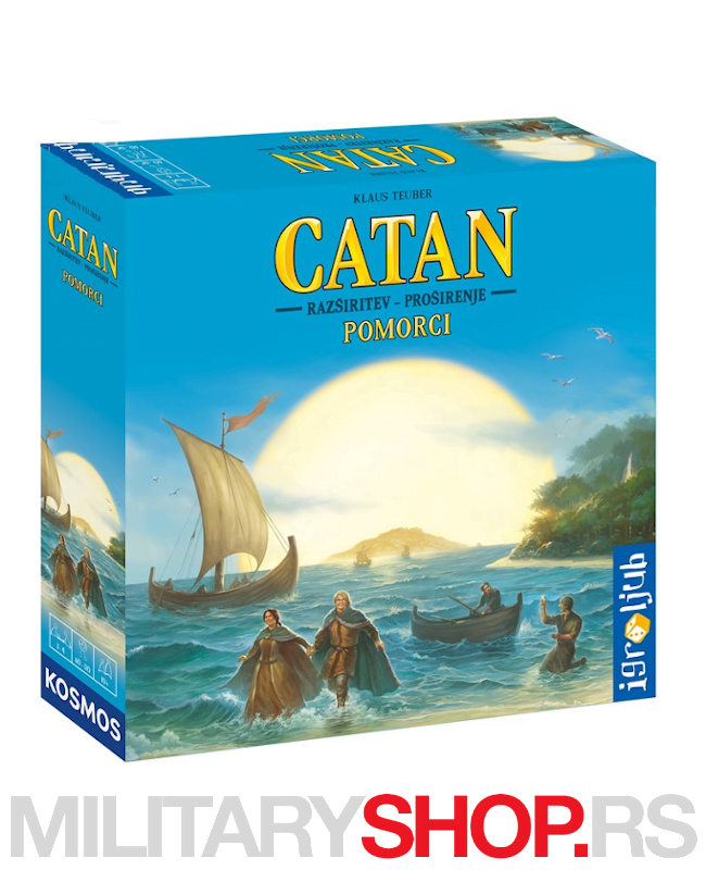 Catan društvena igra Pomorci deo