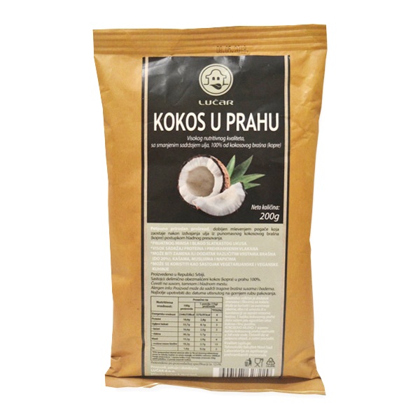 KOKOS U PRAHU LUČAR 200G