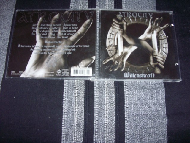 Atrocity ‎– Willenskraft CD Napalm Germany 2008.