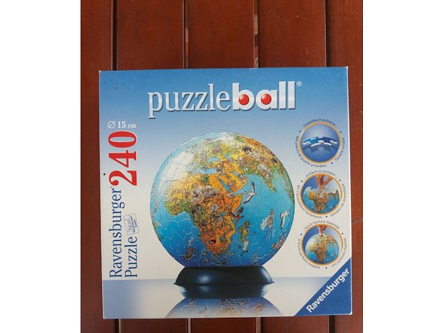 3D PUZZLE - Zemaljska kugla (240kom) RAVENSBURGER