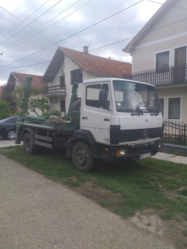 postavljanje i odnosenje kontejnera od 5m3