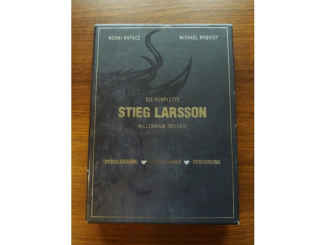 Stieg Larsson Millennium Trilogy (4DVD BOX)