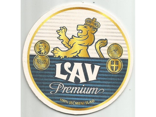 LAV Premium podmetac za pivo
