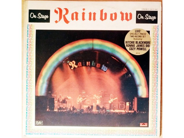 2LP RAINBOW - On Stage (1977)