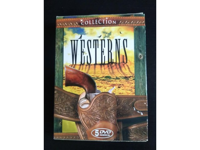 Kolekcija Spaghetti-western 5 x DVD set RETKO!!!