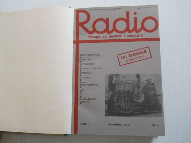 Radio časopis 1945 - 1946